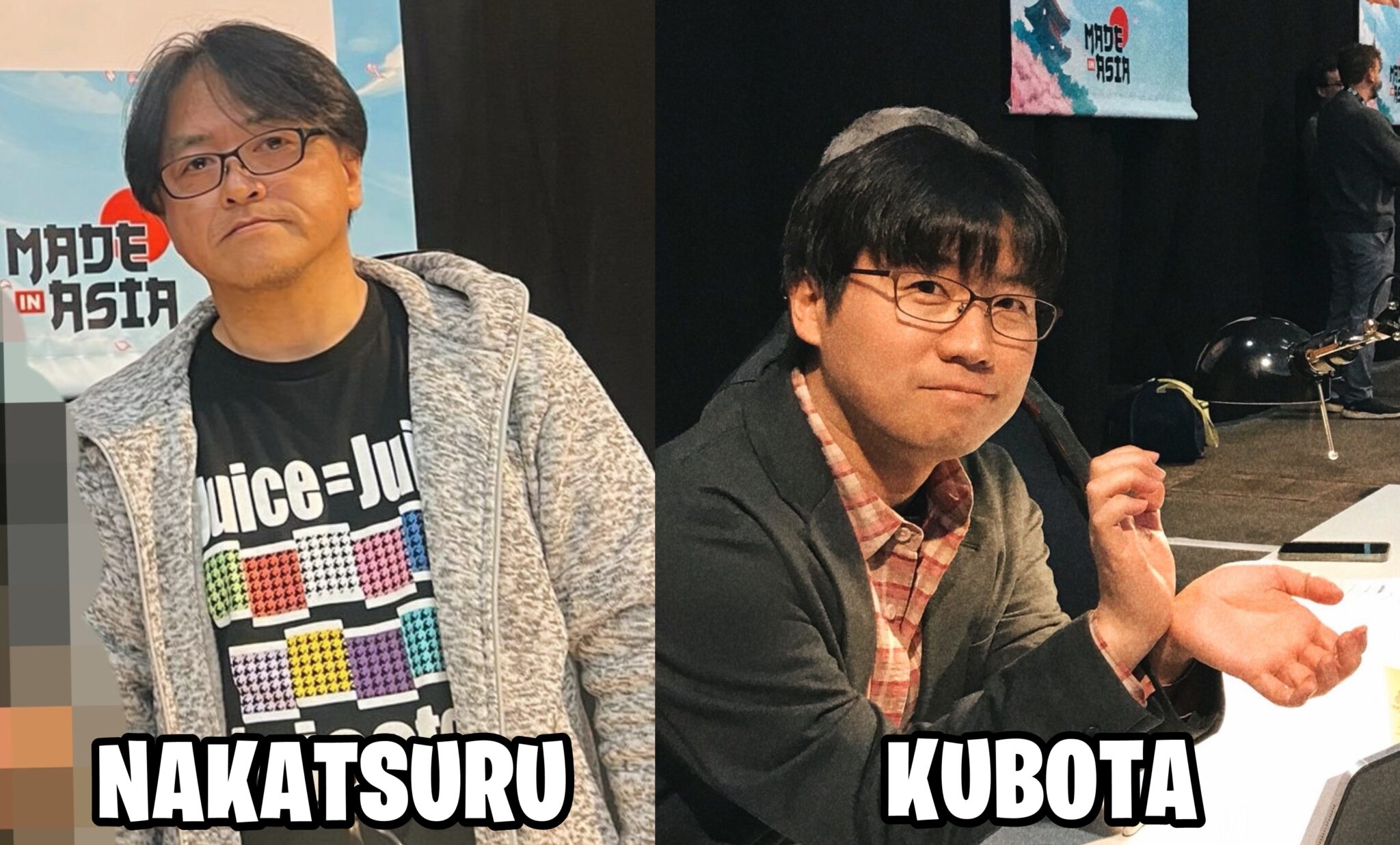 Entrevistas com Katsuyoshi Nakatsuru e Chikashi Kubota no evento Made in Asia 2025 - Kami Sama ...