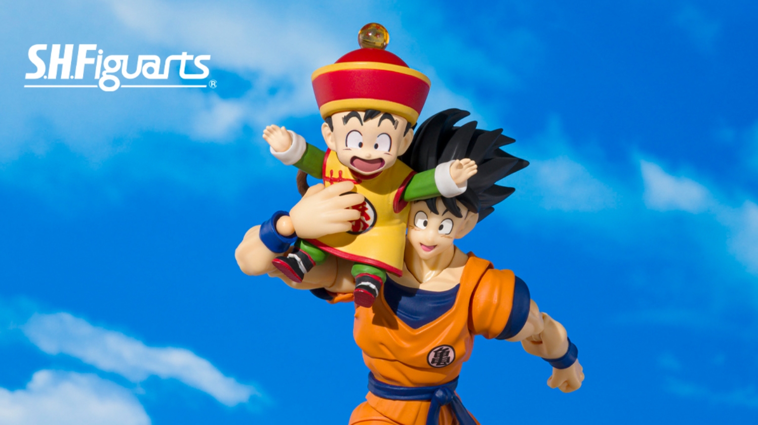 S.H.Figuarts apresenta Goku & Gohan – Infância com a Nuvem Voadora ...